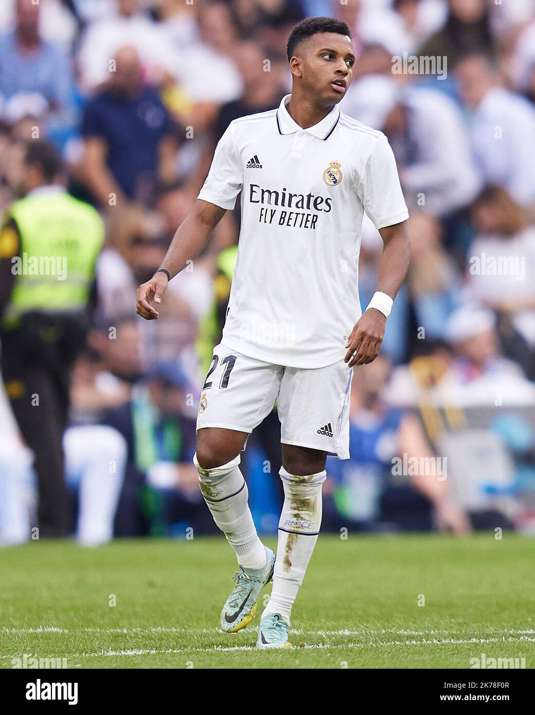 Madrid, Madrid, Spain. 16th Oct, 2022. Rodrygo Goes of Real Madrid ...