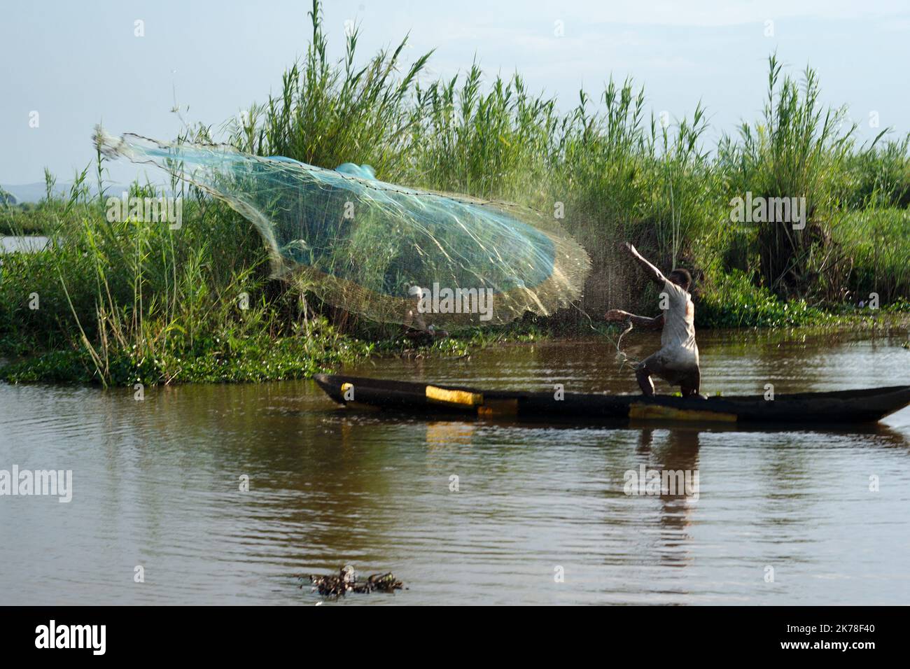 Pêcheur au filet hi-res stock photography and images - Alamy