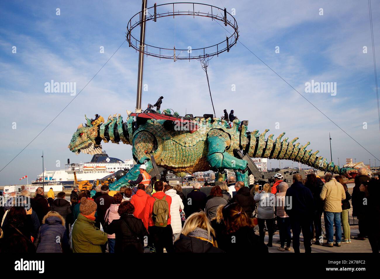 Giant Dragon (Cheval Dragon Long Ma) by La Machine, Calais, France ...