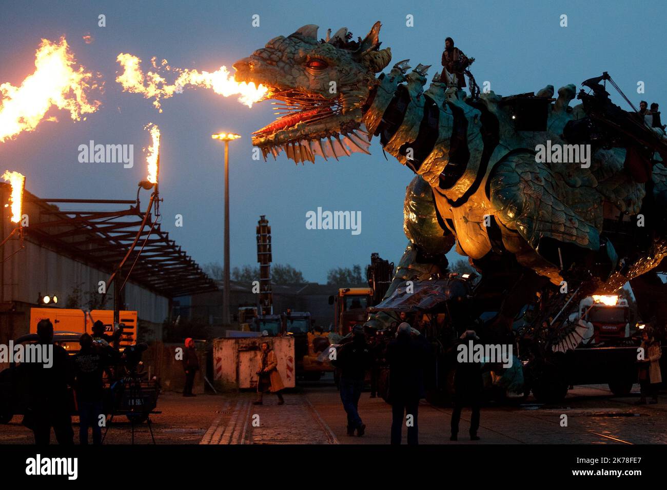 Giant Dragon (Cheval Dragon Long Ma) by La Machine, Calais, France ...
