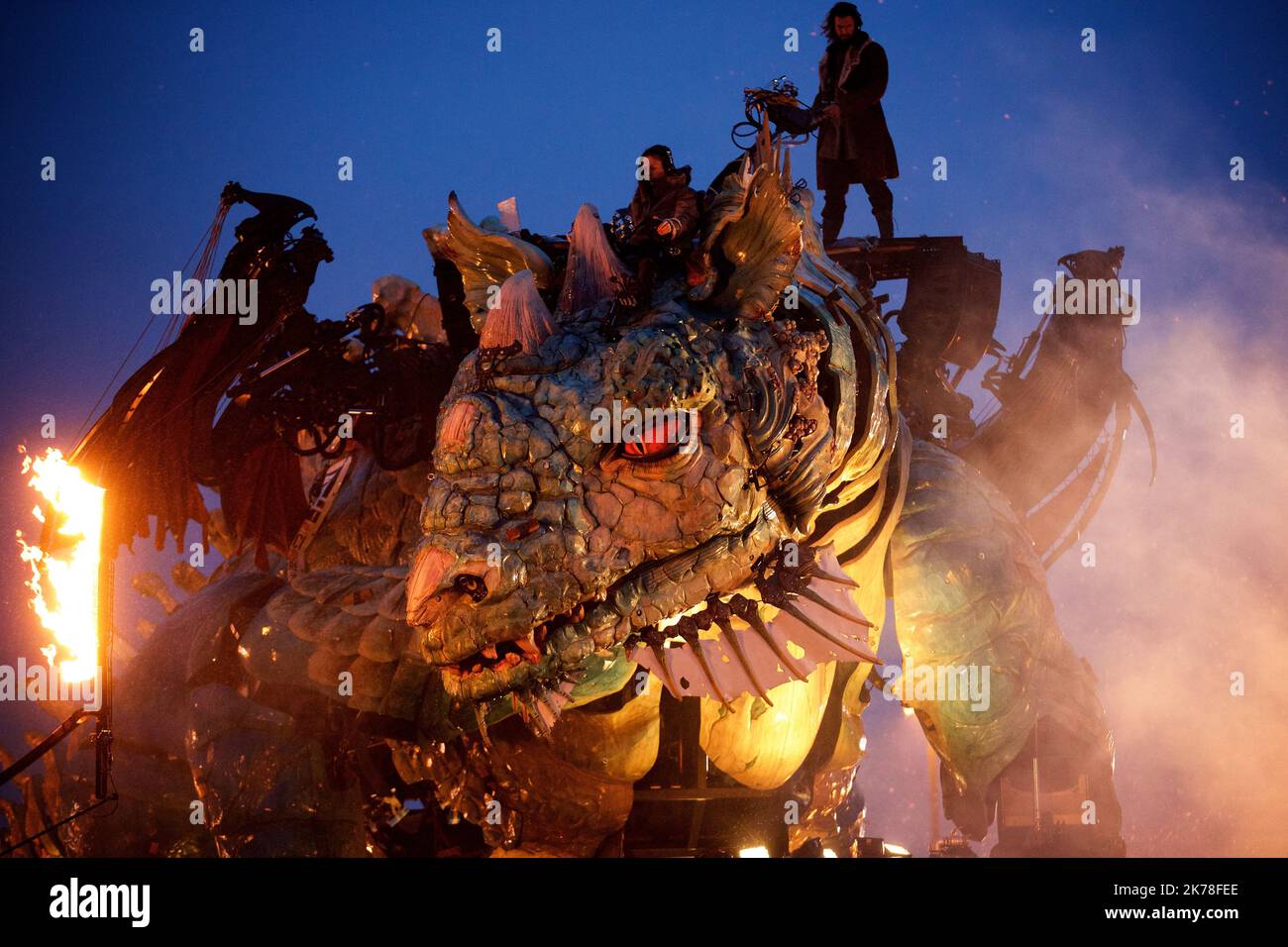 Giant Dragon (Cheval Dragon Long Ma) by La Machine, Calais, France ...