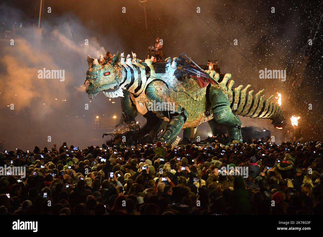 Giant Dragon (Cheval Dragon Long Ma) by La Machine, Calais, France ...