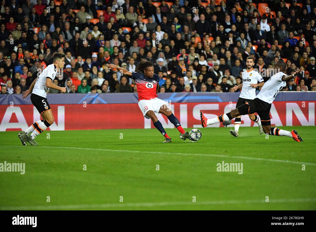 A Valence (Espagne), UEFA Valence LOSC 05 11 2019 VALENCE VS LILLE ...