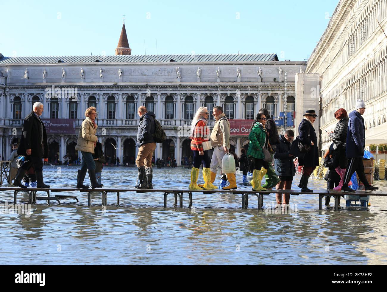Much of Venice was left under water after the highest tide in 50 years ...