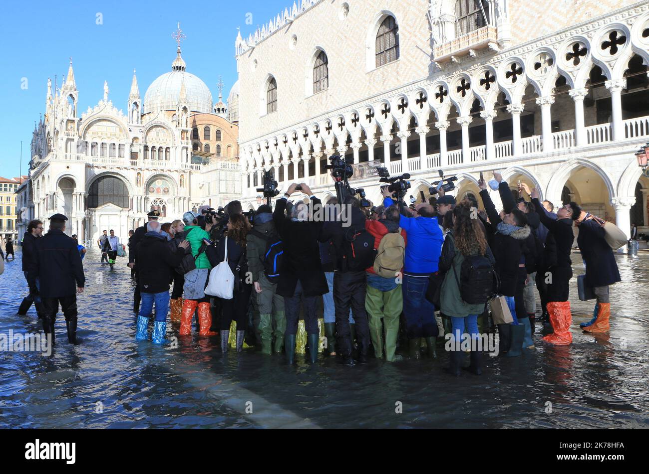 Much of Venice was left under water after the highest tide in 50 years ...