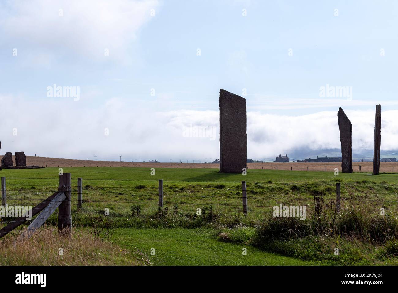 Stones of Stenness, Neolithic monument , Standing stones, mainland of ...