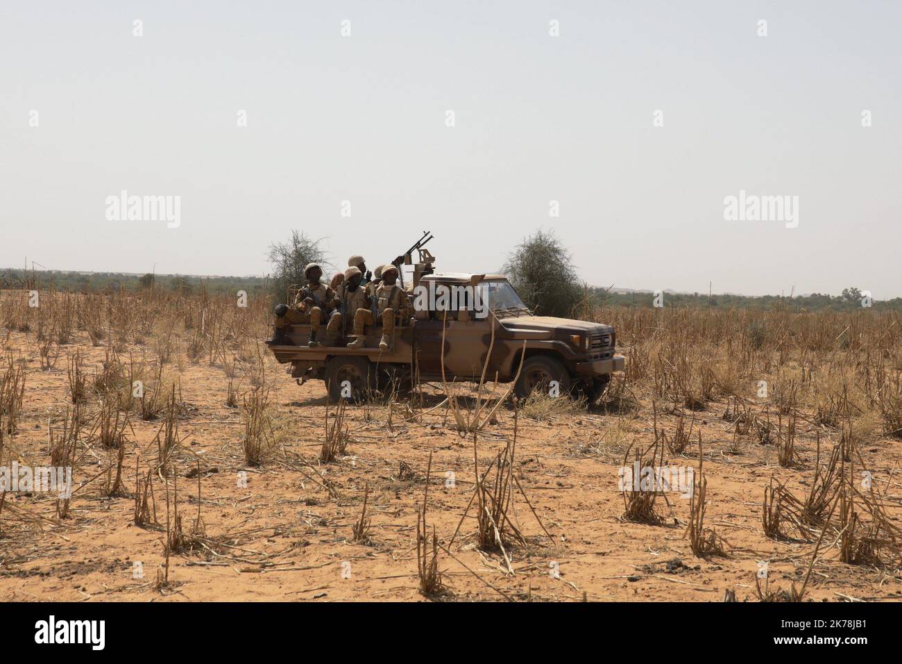 French soldiers of Operation Barkhane. Operation Barkhane is an ongoing ...