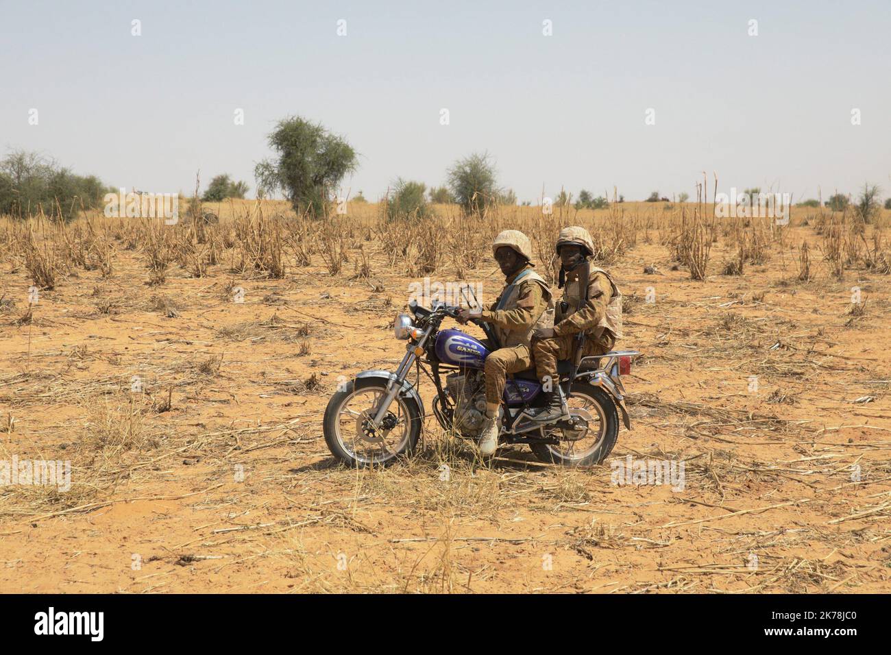 French soldiers of Operation Barkhane. Operation Barkhane is an ongoing ...