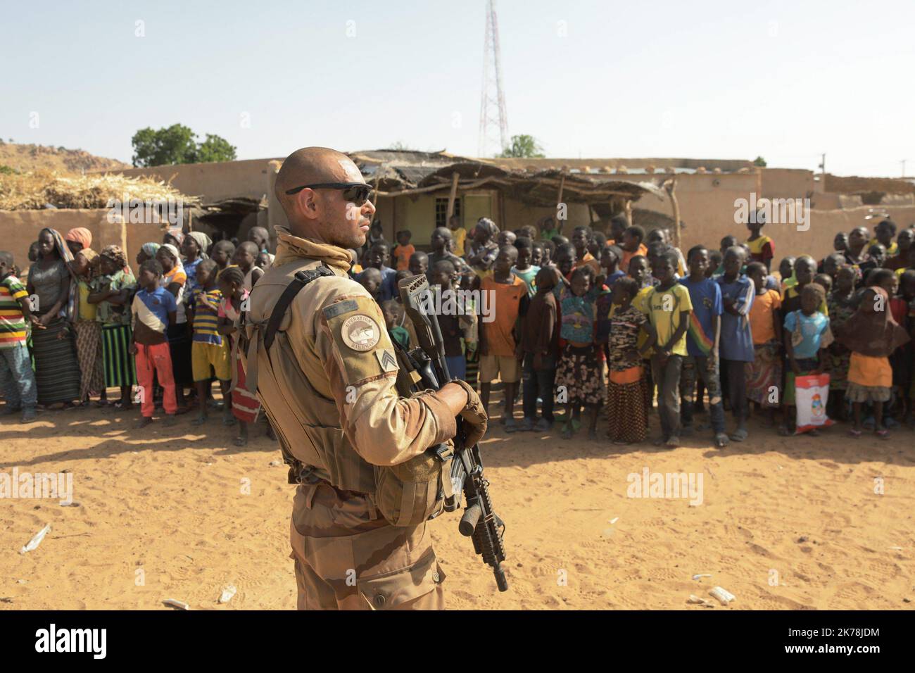 French soldiers of Operation Barkhane. Operation Barkhane is an ongoing ...