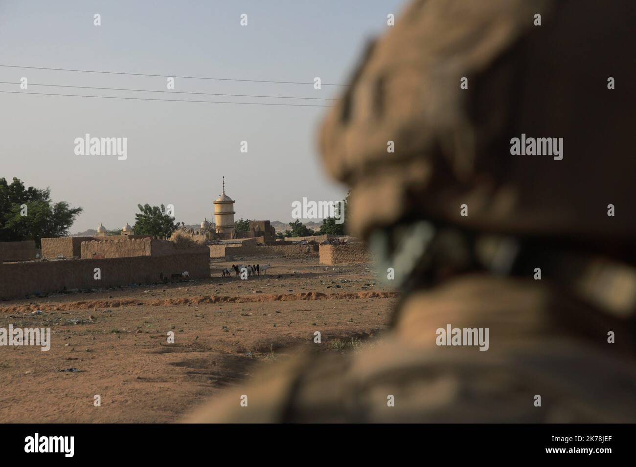 French soldiers of Operation Barkhane. Operation Barkhane is an ongoing ...