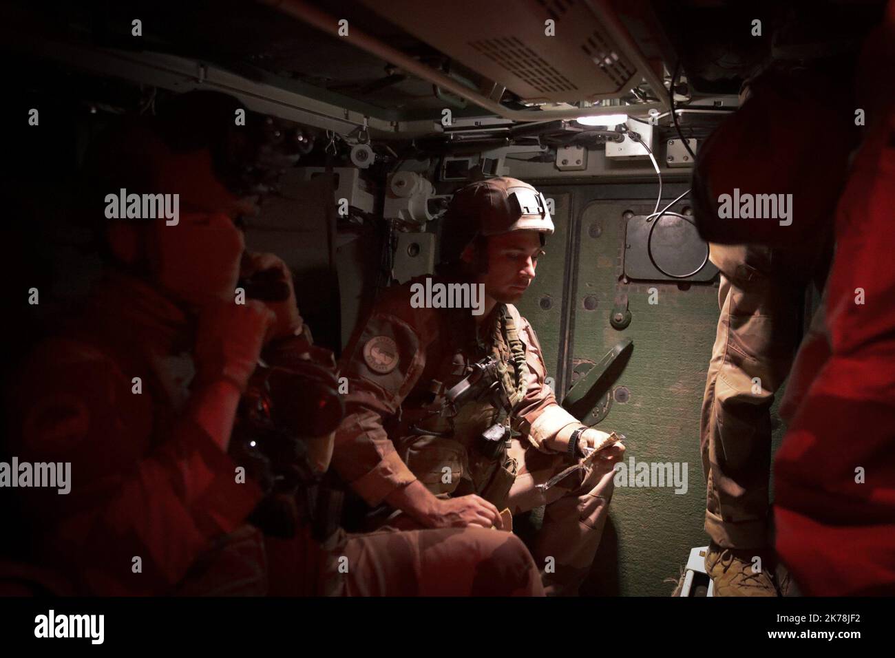 French soldiers of Operation Barkhane. Operation Barkhane is an ongoing ...
