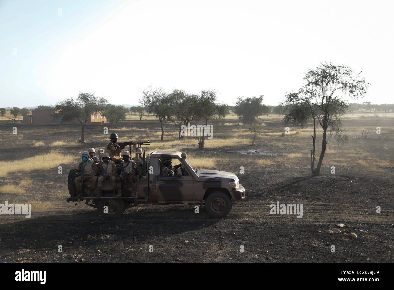 French soldiers of Operation Barkhane. Operation Barkhane is an ongoing ...