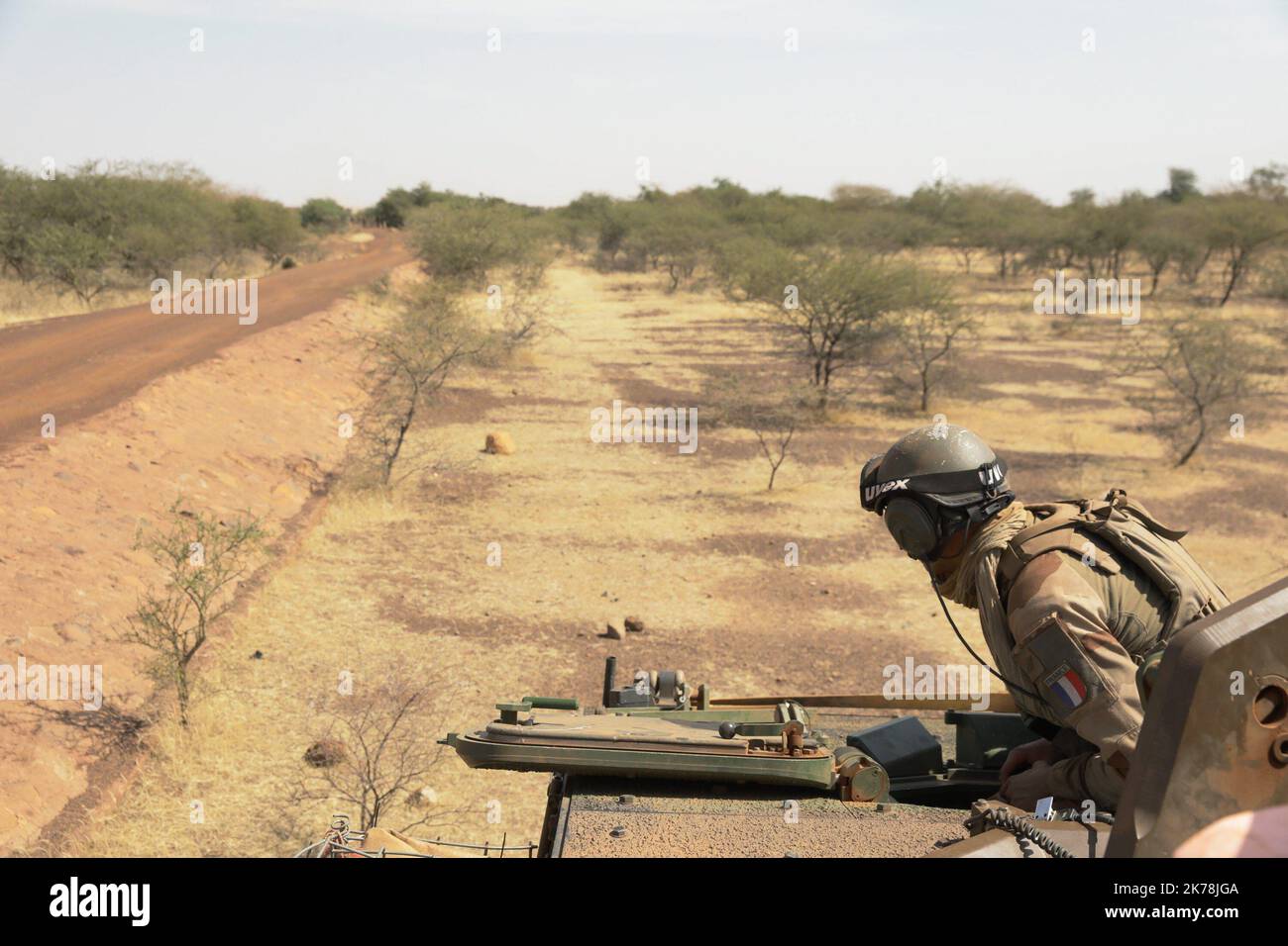 French soldiers of Operation Barkhane. Operation Barkhane is an ongoing ...