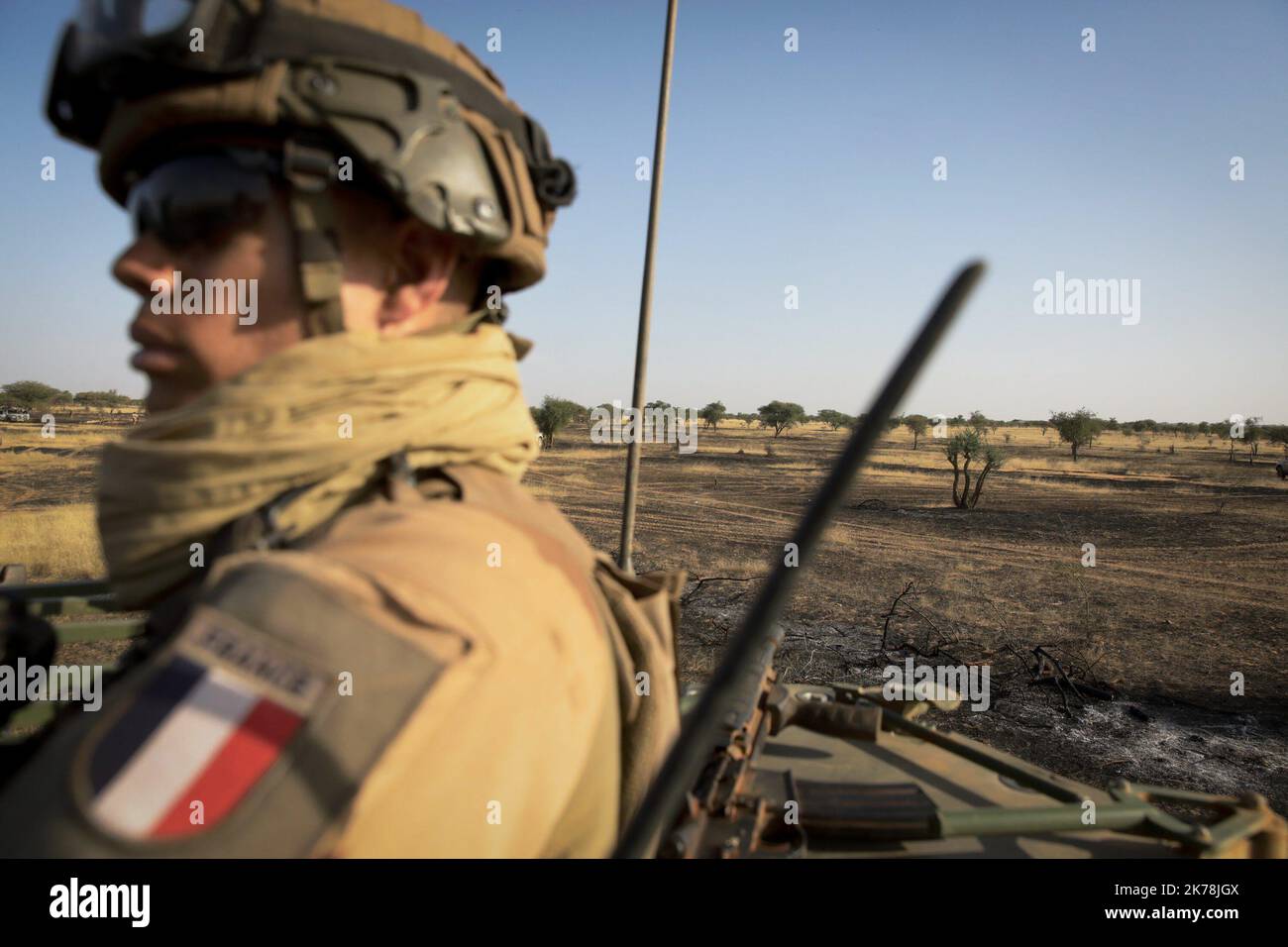 French soldiers of Operation Barkhane. Operation Barkhane is an ongoing ...