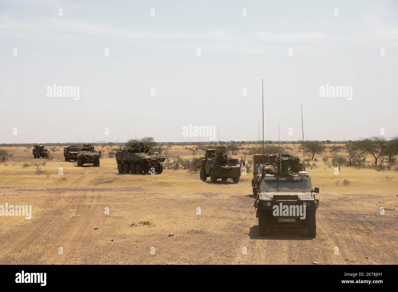 French soldiers of Operation Barkhane. Operation Barkhane is an ongoing ...