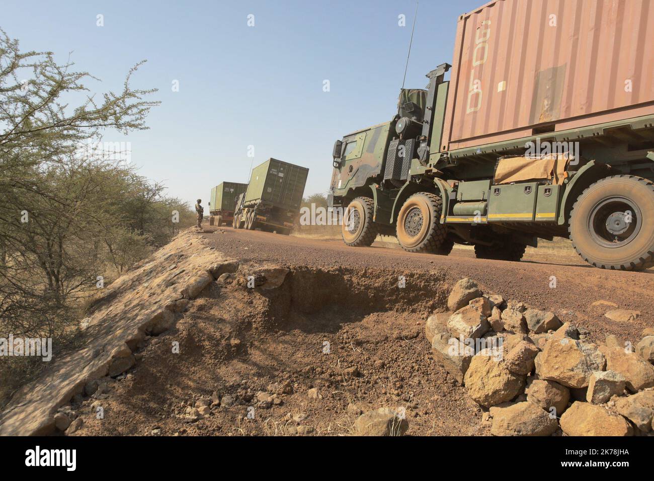 French soldiers of Operation Barkhane. Operation Barkhane is an ongoing ...