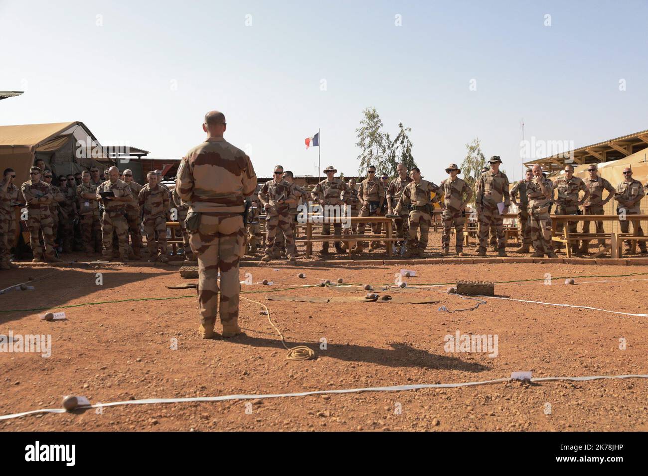 French soldiers of Operation Barkhane. Operation Barkhane is an ongoing ...