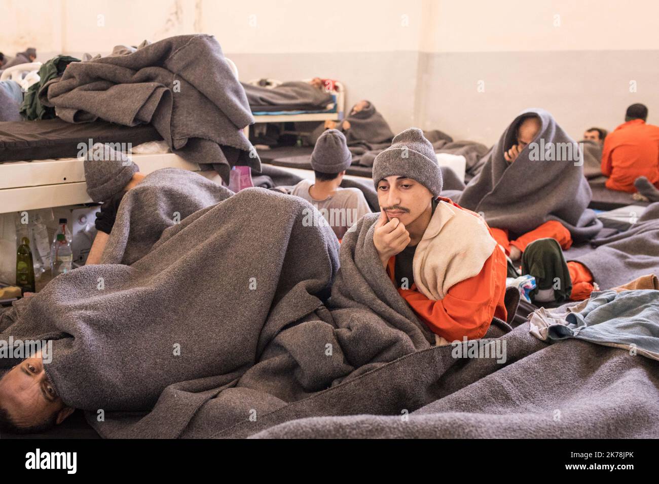 / 2019 - Syria / Hassake - In the ultra-secret coalition prison in ...