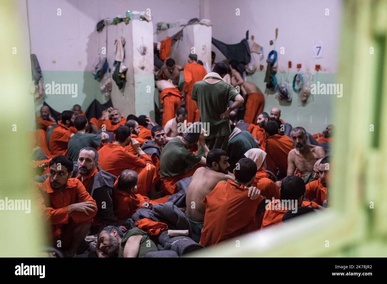 / 2019 - Syria / Hassake - In the ultra-secret coalition prison in ...