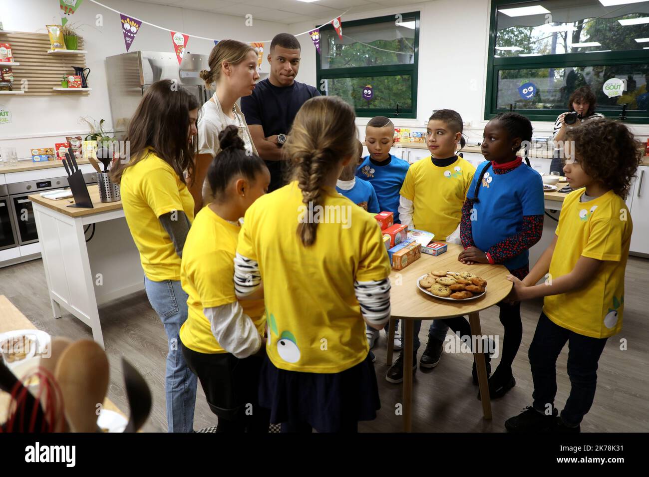 Paris, France, nov 20th 2019 - French soccer champion Kylian Mbappe at ...