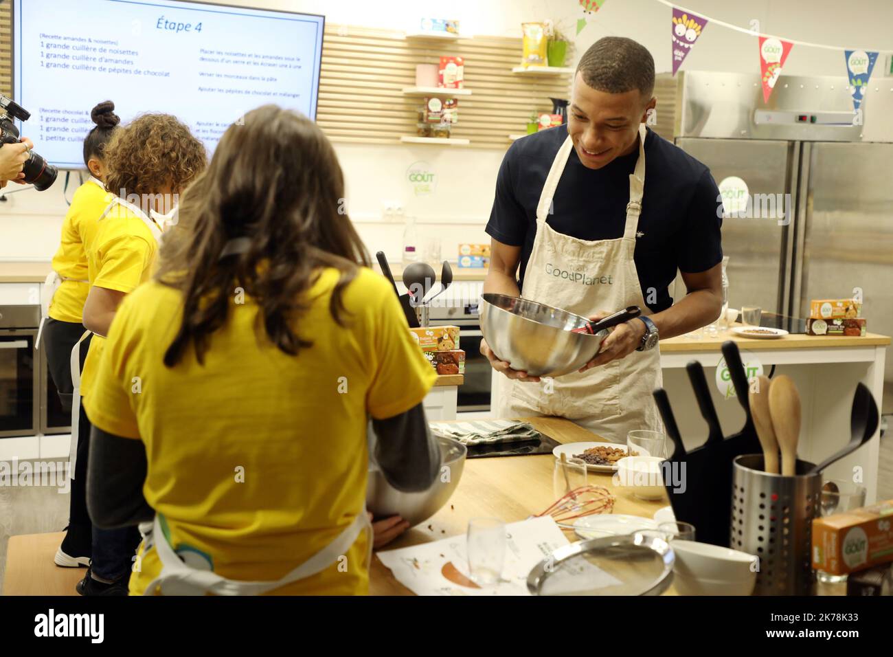 Paris, France, nov 20th 2019 - French soccer champion Kylian Mbappe at ...