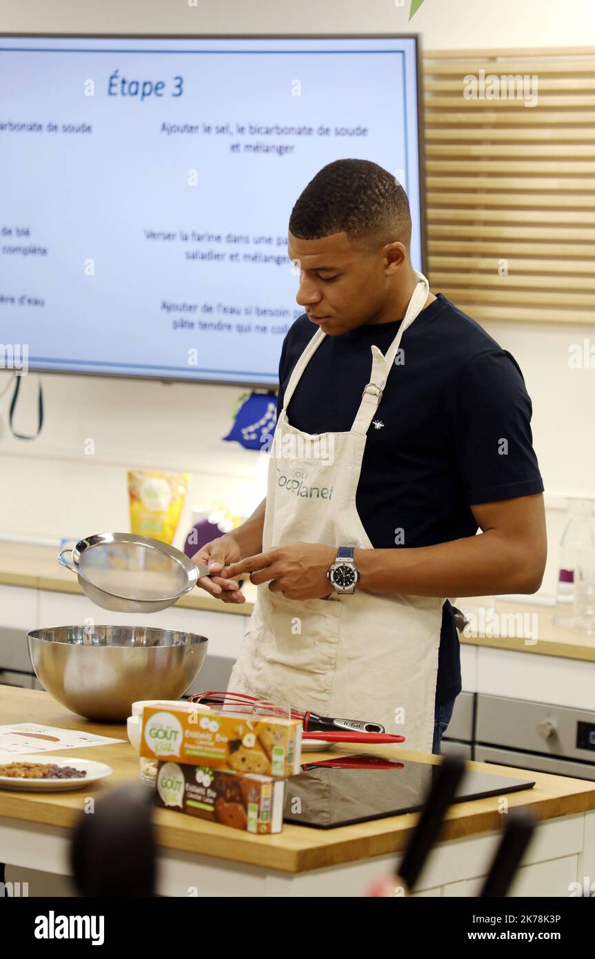 Paris, France, nov 20th 2019 - French soccer champion Kylian Mbappe at ...