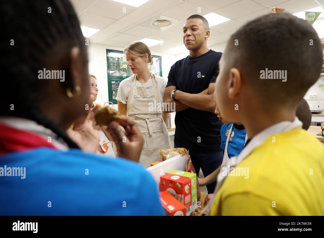 Paris, France, nov 20th 2019 - French soccer champion Kylian Mbappe at ...
