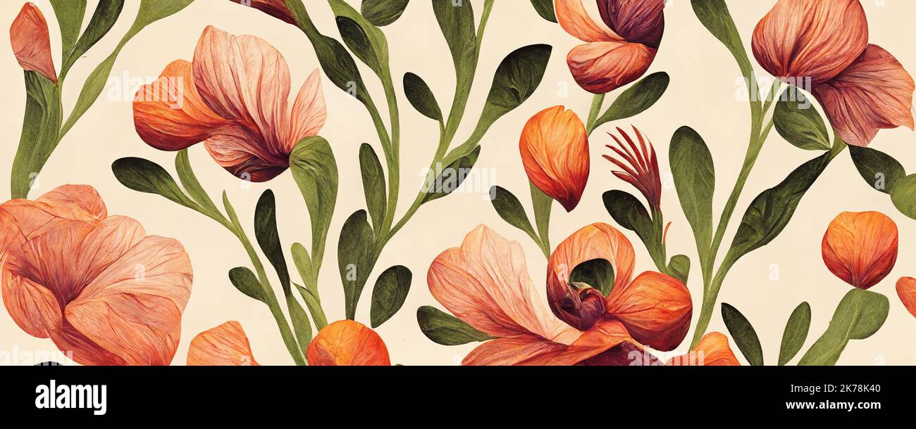 Orange wallpaper patterns hi-res stock photography and images - Alamy