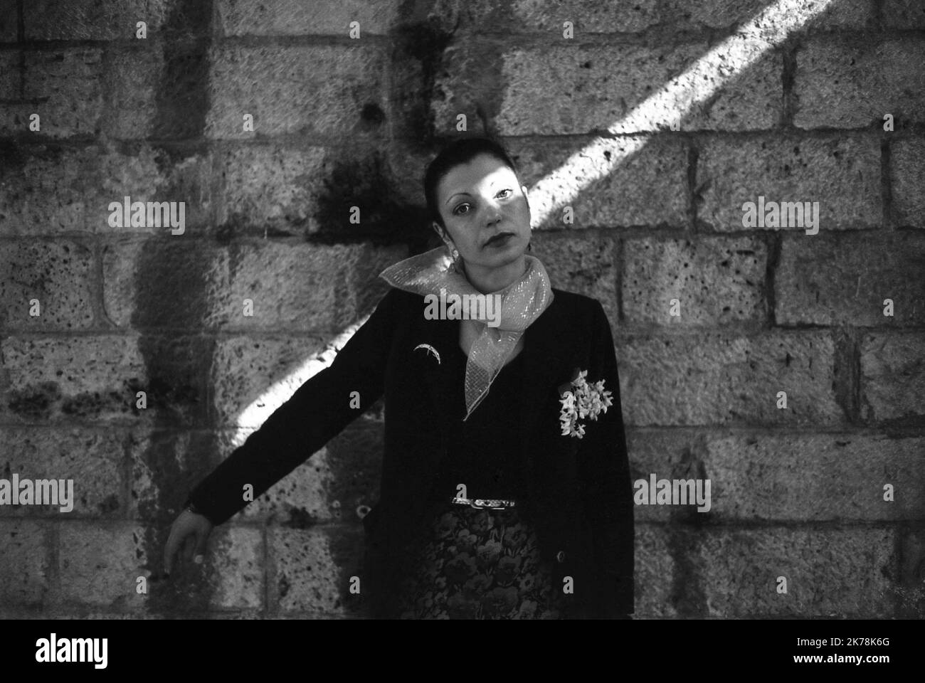 Actrice de tournage Black and White Stock Photos & Images - Alamy