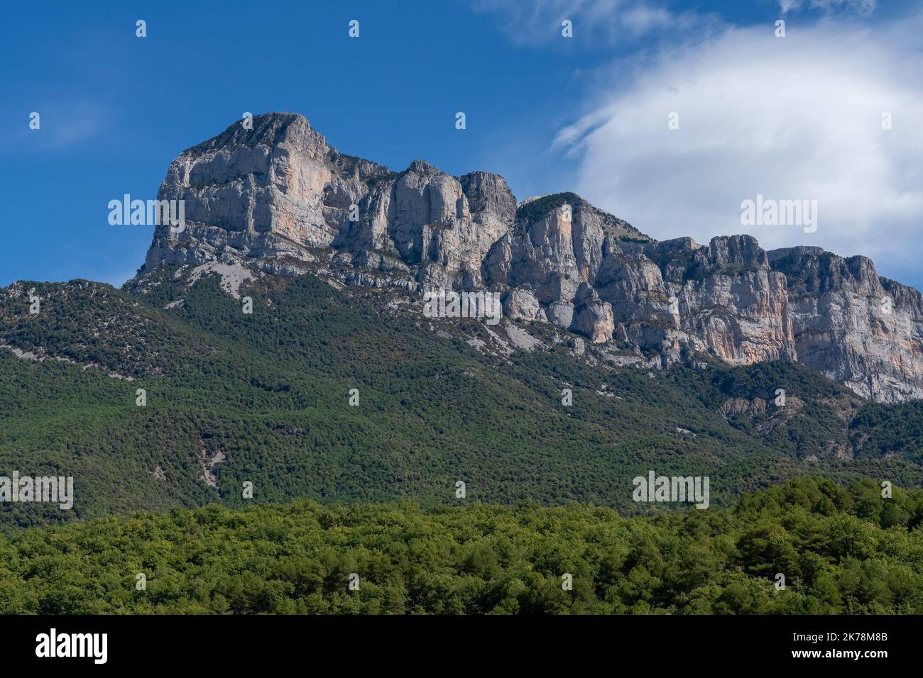 rock outrcrops and glacial formations, gorges and canyons in mountains ...