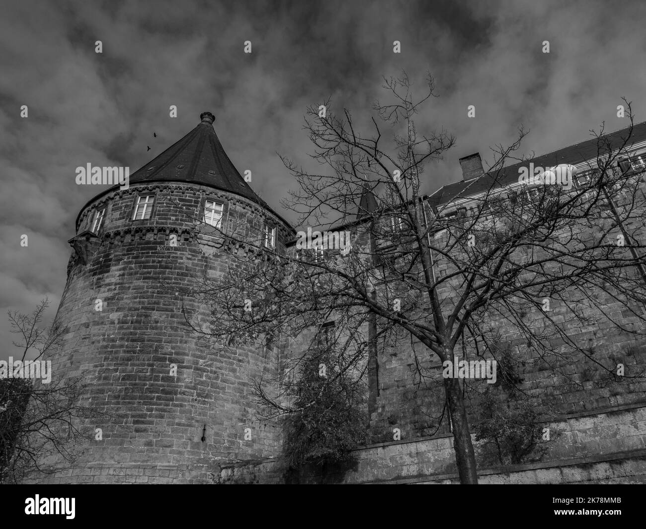 Bentheim tower Black and White Stock Photos & Images - Alamy