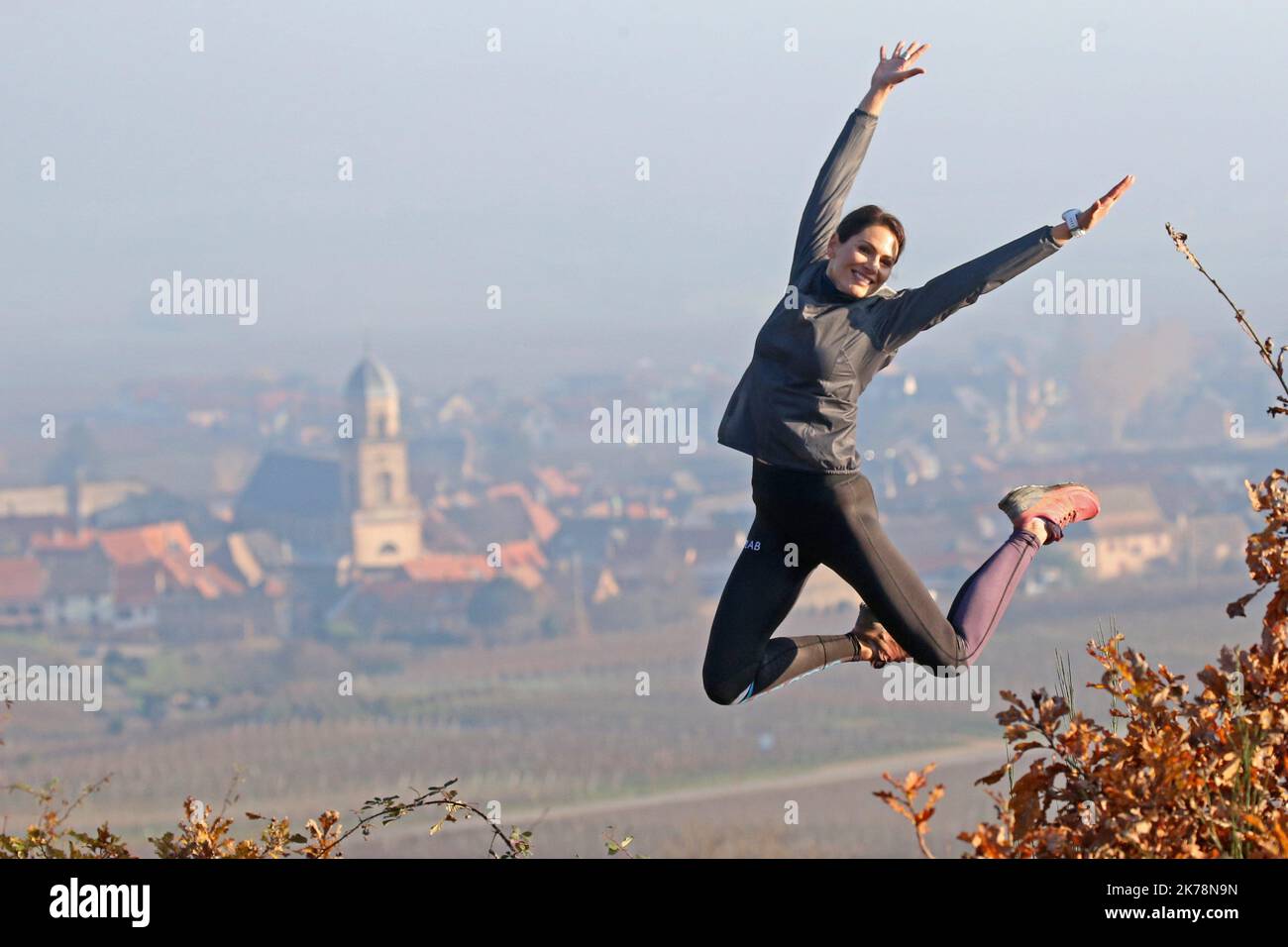 Laetitia Bléger, miss France 2004, passionnée de trail et de course à ...