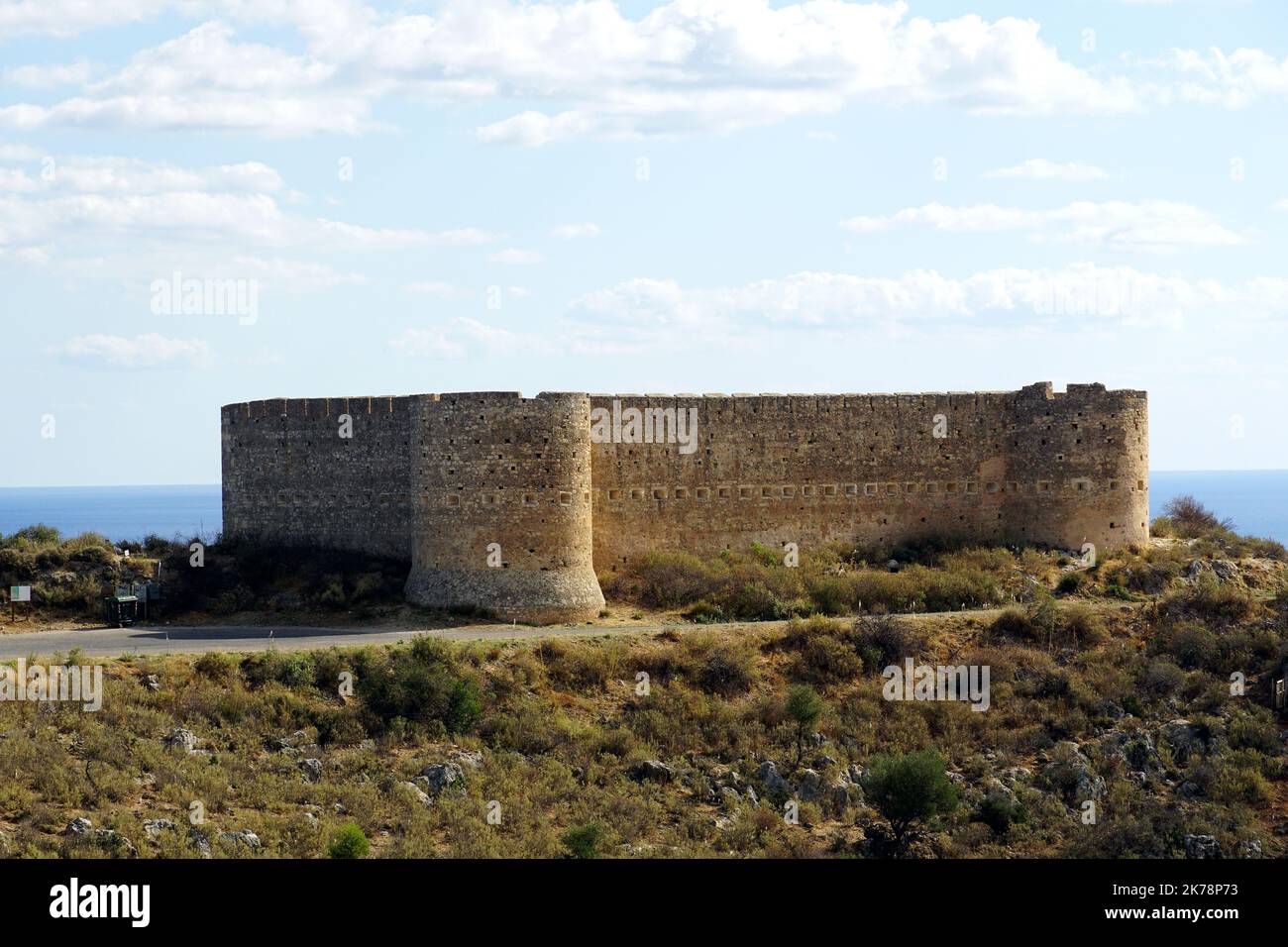 Ottoman Fortress, Aptera or Apteron, municipality of Akrotiri, Crete ...