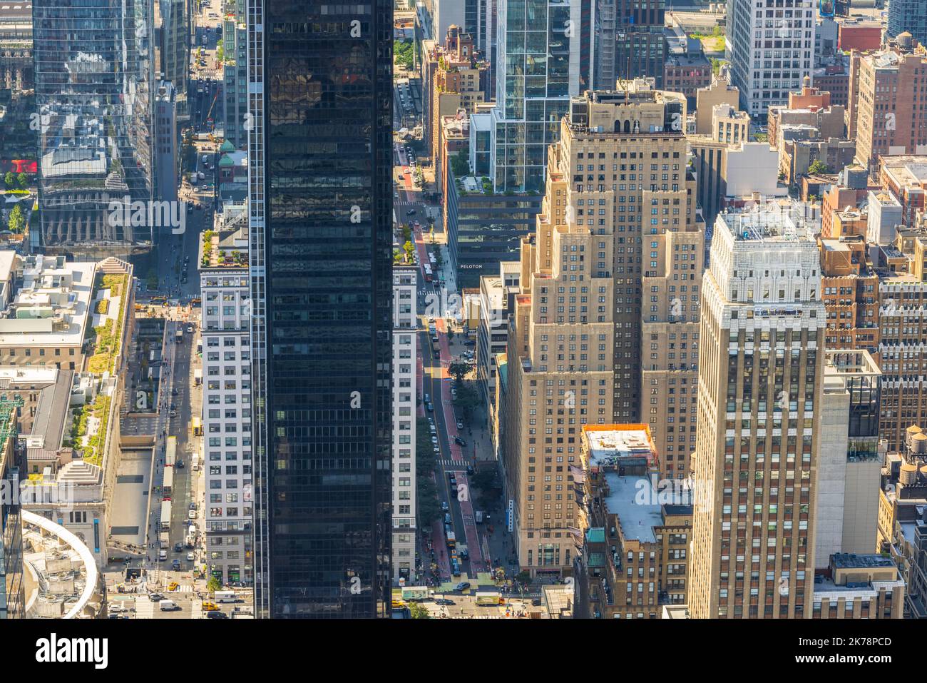 Residential area new york city aerial hi-res stock photography and ...