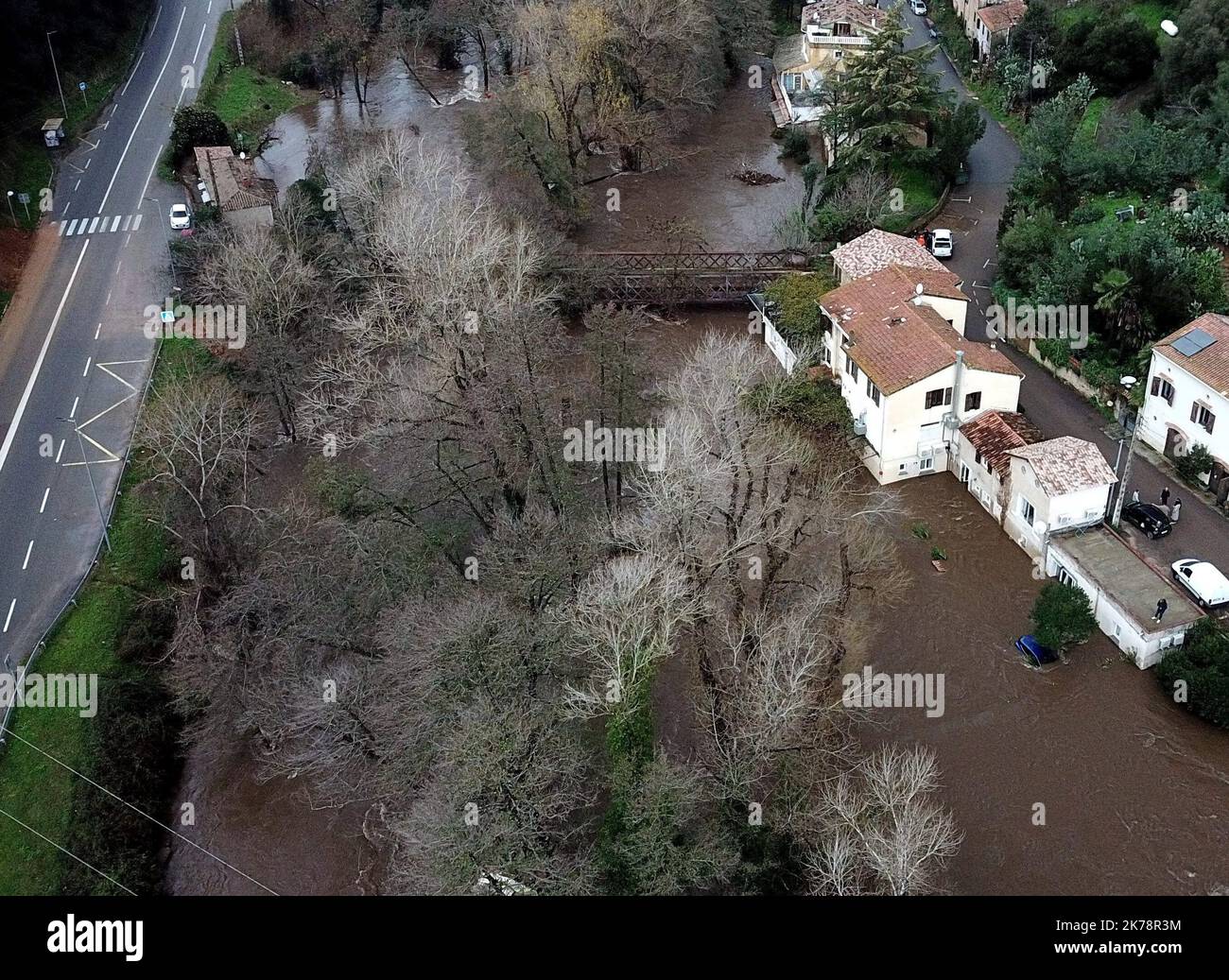 Storm Elsa batters southern Europe. In Corsica heavy rains caused the ...