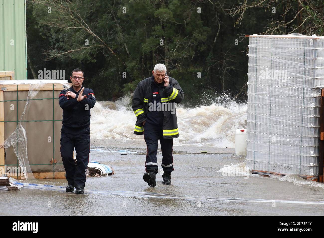 Storm Elsa batters southern Europe. In Corsica heavy rains caused the ...