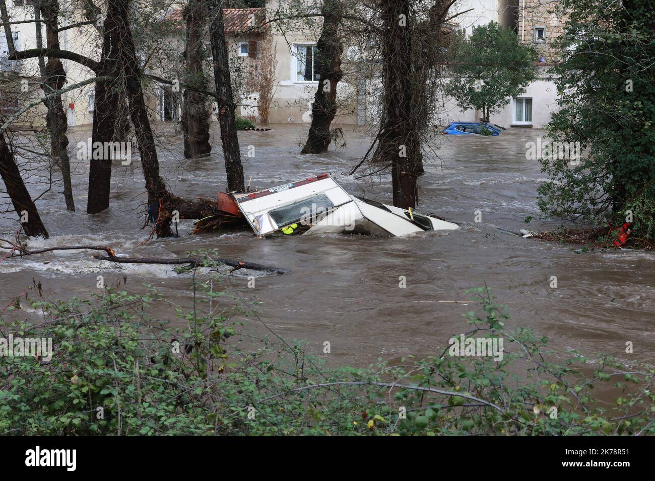 Storm Elsa batters southern Europe. In Corsica heavy rains caused the ...