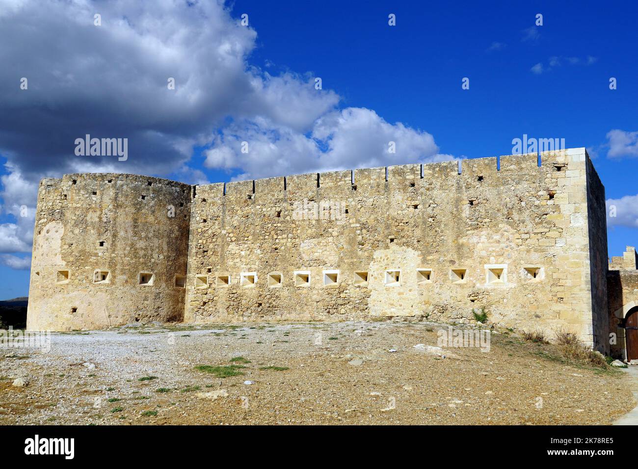 Ottoman Fortress, Aptera or Apteron, municipality of Akrotiri, Crete ...