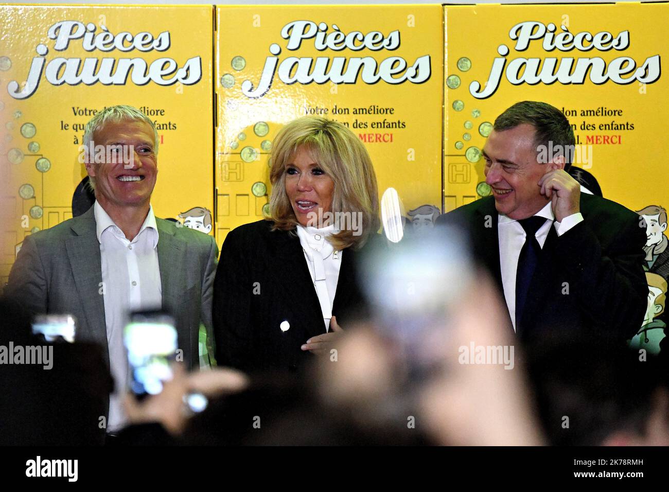 Orleans, France, jan 8th 2020 - French first lady Brigitte Macron and ...
