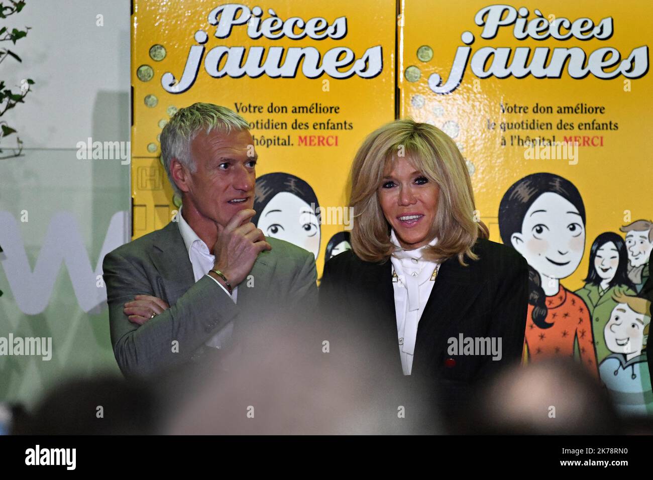 Orleans, France, jan 8th 2020 - French first lady Brigitte Macron and ...