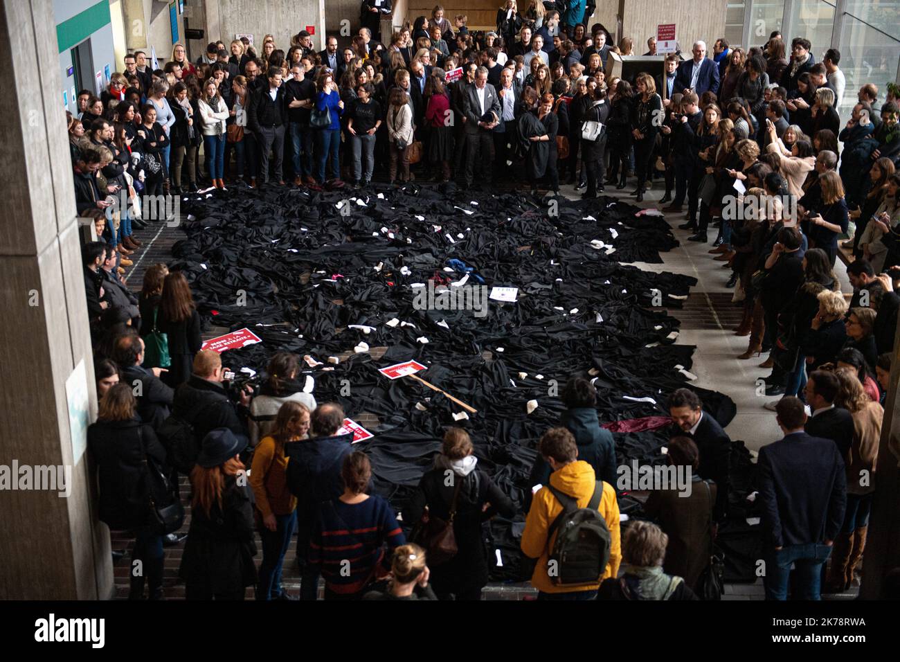 Demonstration against pension reform Stock Photo - Alamy