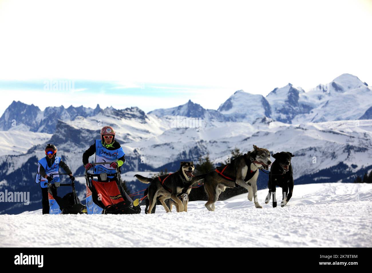 Grande odyssee savoie mont blanc hi-res stock photography and images ...