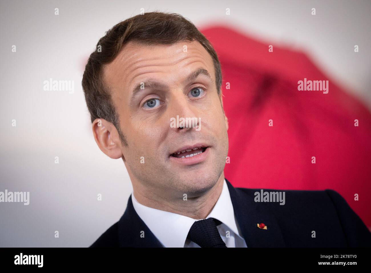 French President Emmanuel Macron Stock Photo - Alamy