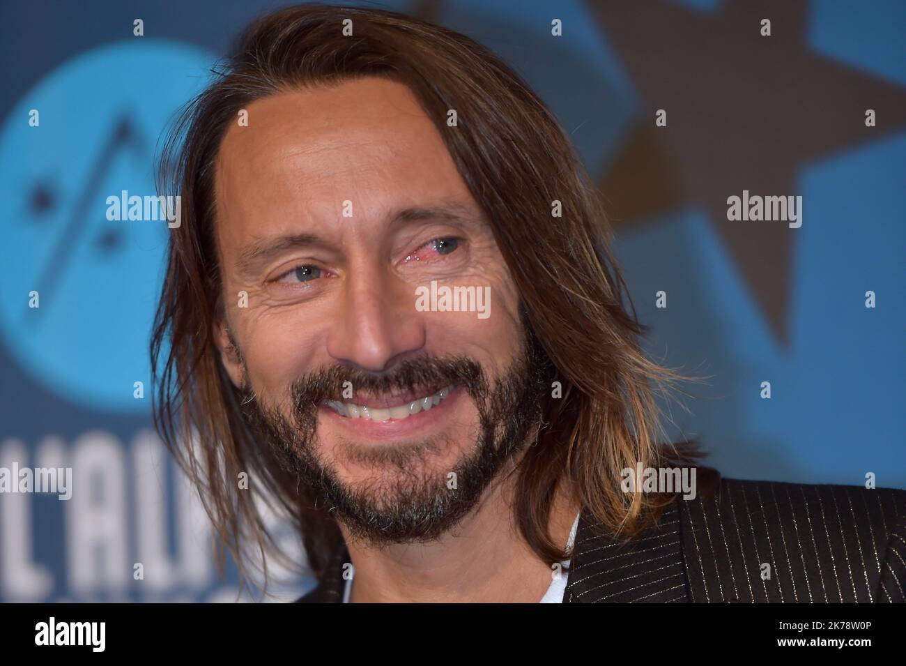 Bob Sinclar on stage during the closing ceremony of the 23rd LAlpe D ...