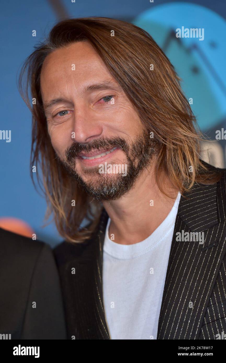 Bob Sinclar on stage during the closing ceremony of the 23rd LAlpe D ...