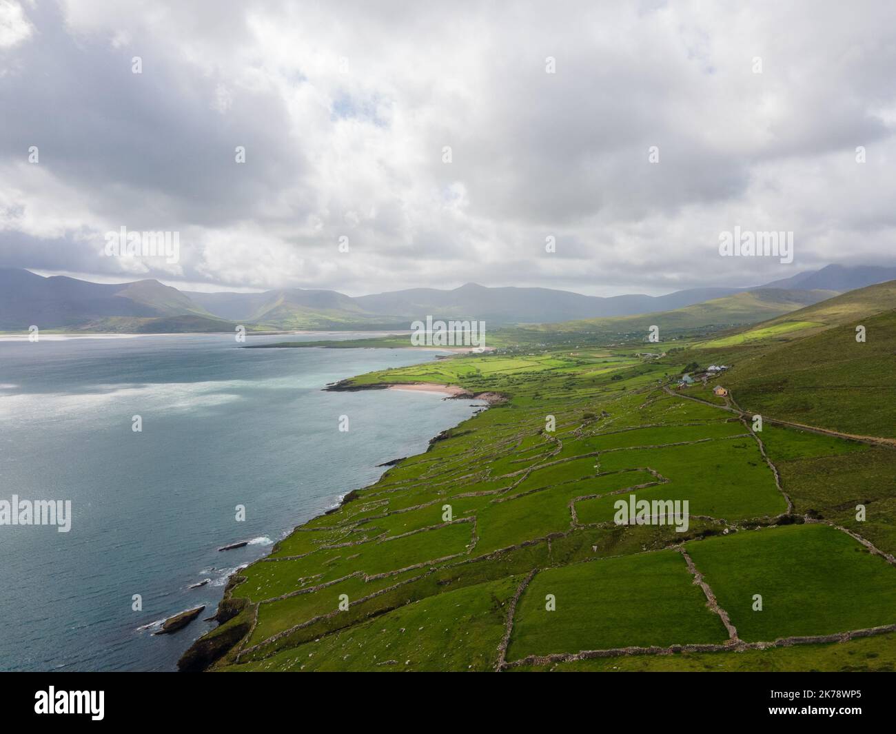 Ireland - County Kerry - Dingle Peninsula: way to the Brandon Point ...