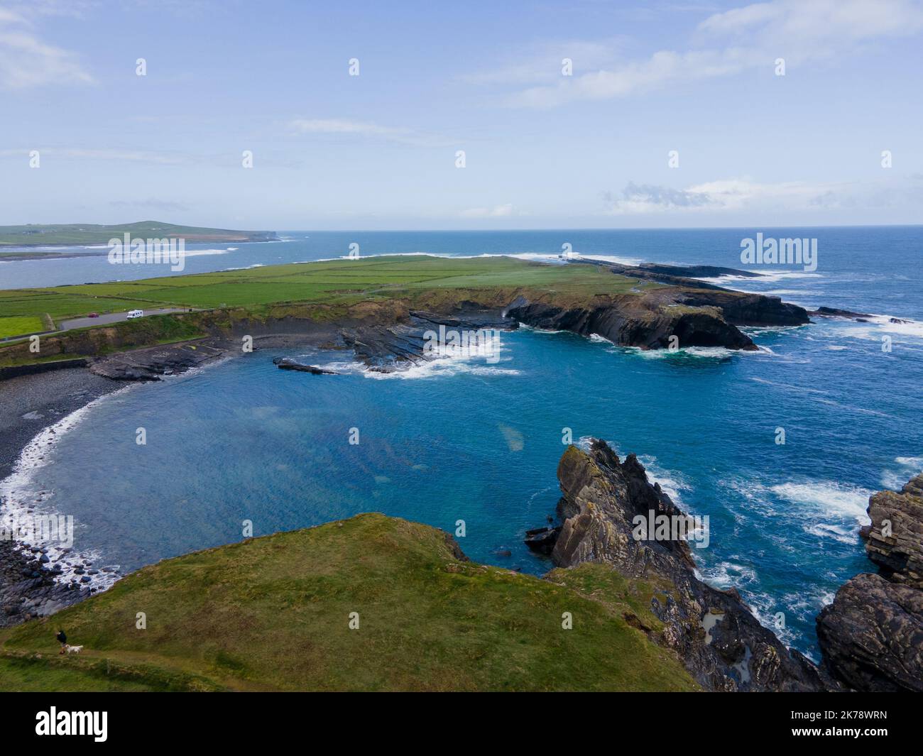 Ireland, County Clare - Bridges of Ross were three natural rock bridges ...