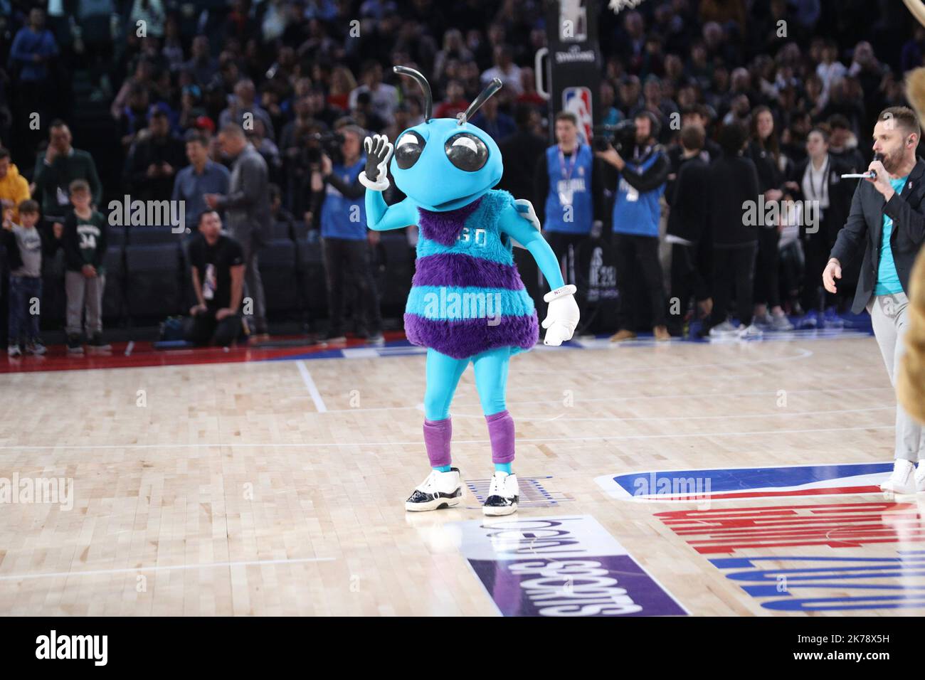 BASKET NBA PARIS GAME 2020. ACCORHOTELS ARENA; MILWAUKEE BUCKS vs ...