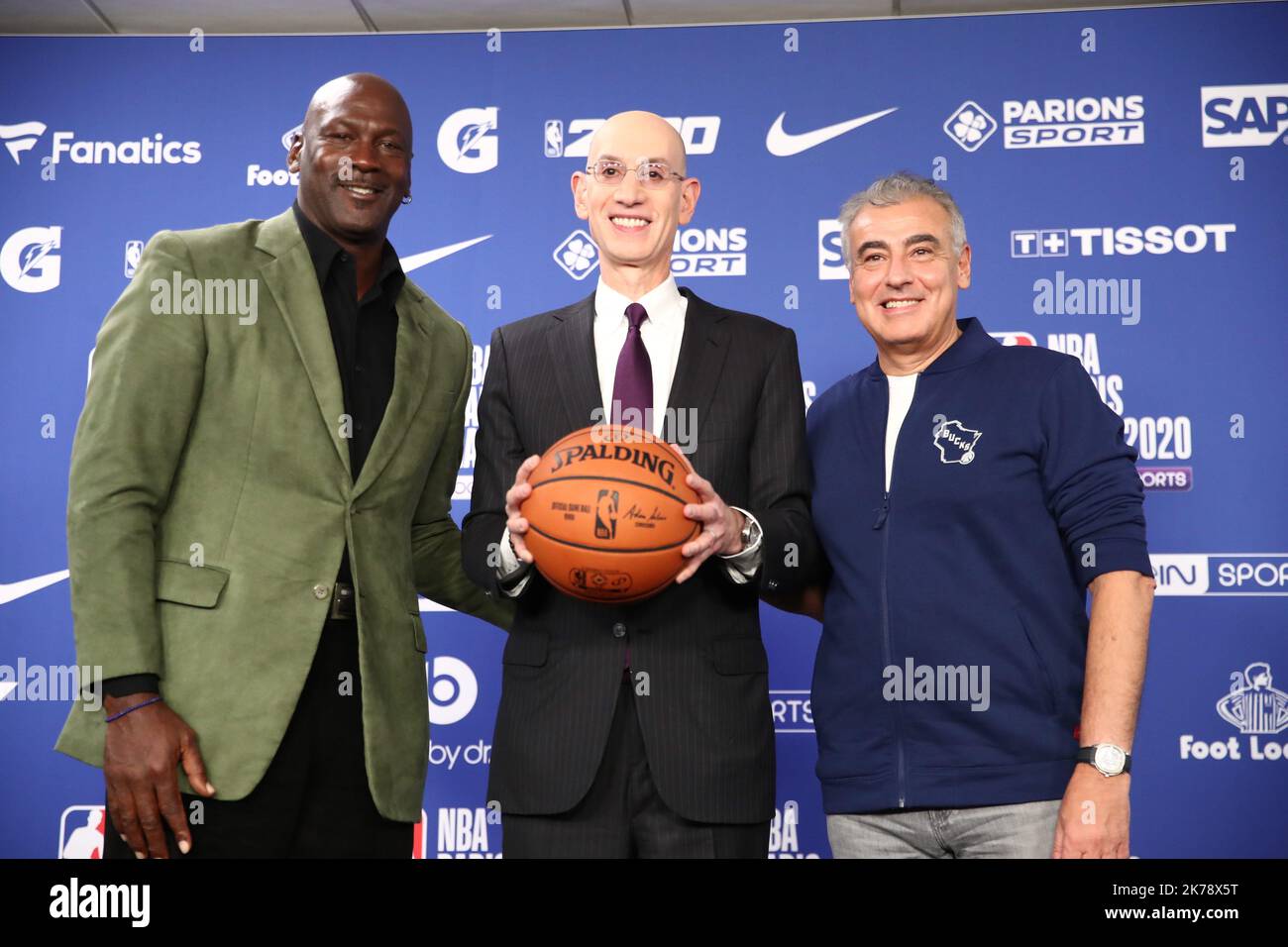 BASKET NBA PARIS GAME 2020. ACCORHOTELS ARENA; MILWAUKEE BUCKS vs ...