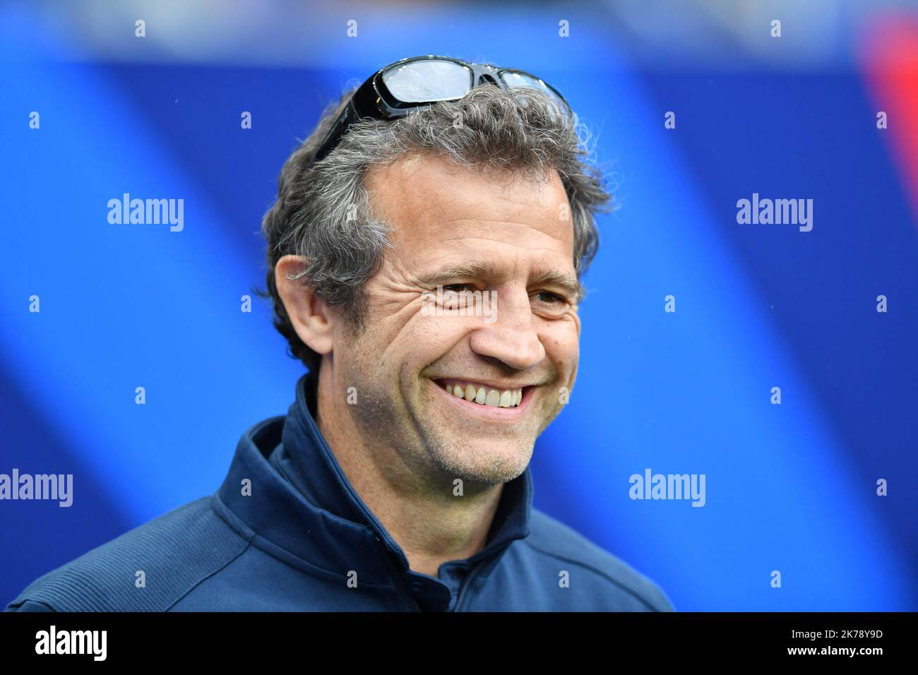 France Coach Fabien Galthie Stock Photo - Alamy